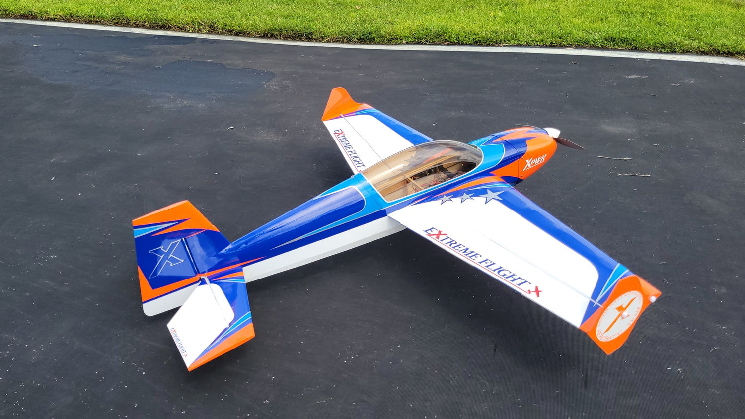 EF - 48" Extra 300-EXP V2 - Orange/Blue – Extreme Flight