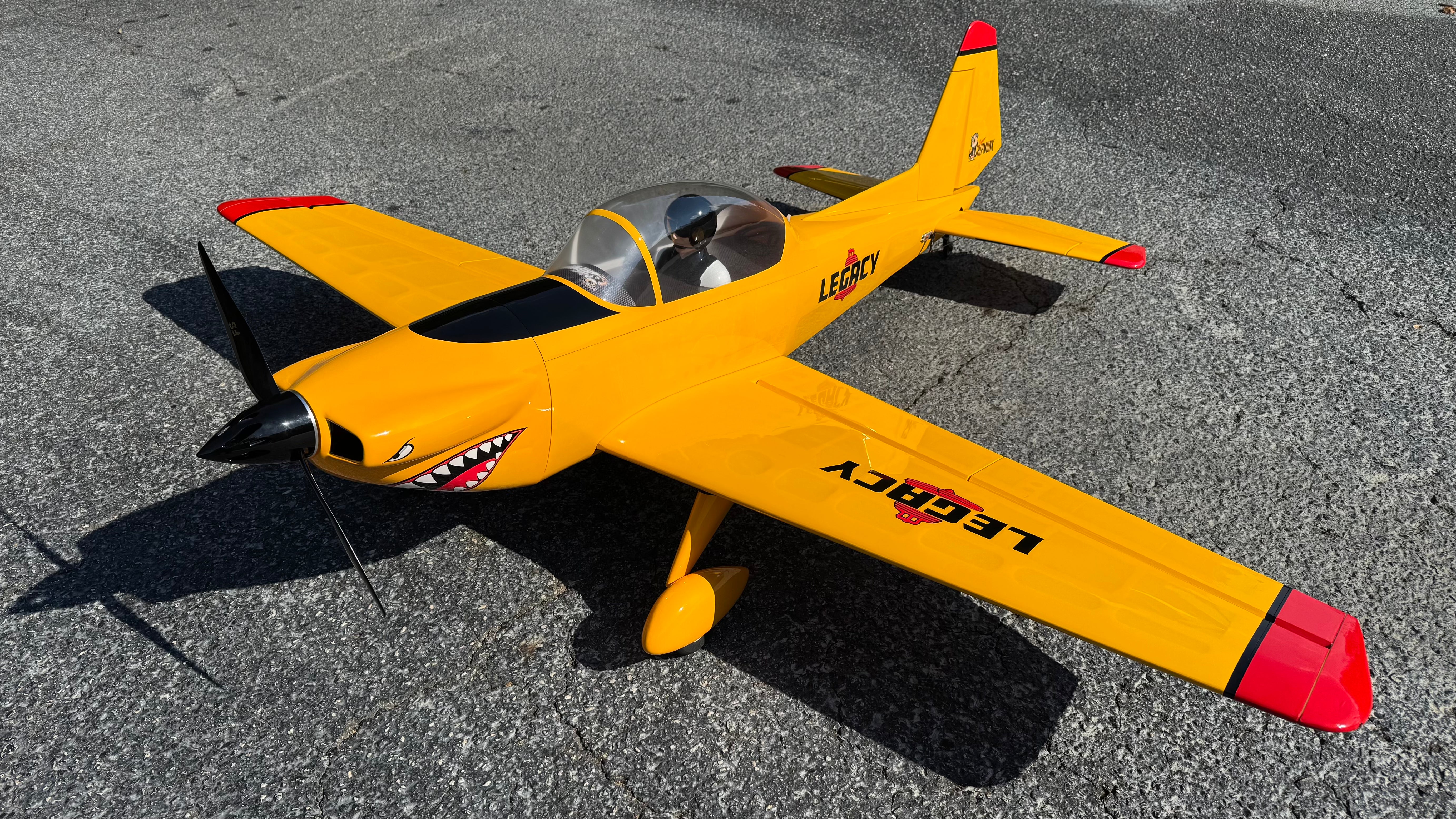 Legacy - 80" Super Chipmunk - Yellow/Red - RXR – Extreme Flight