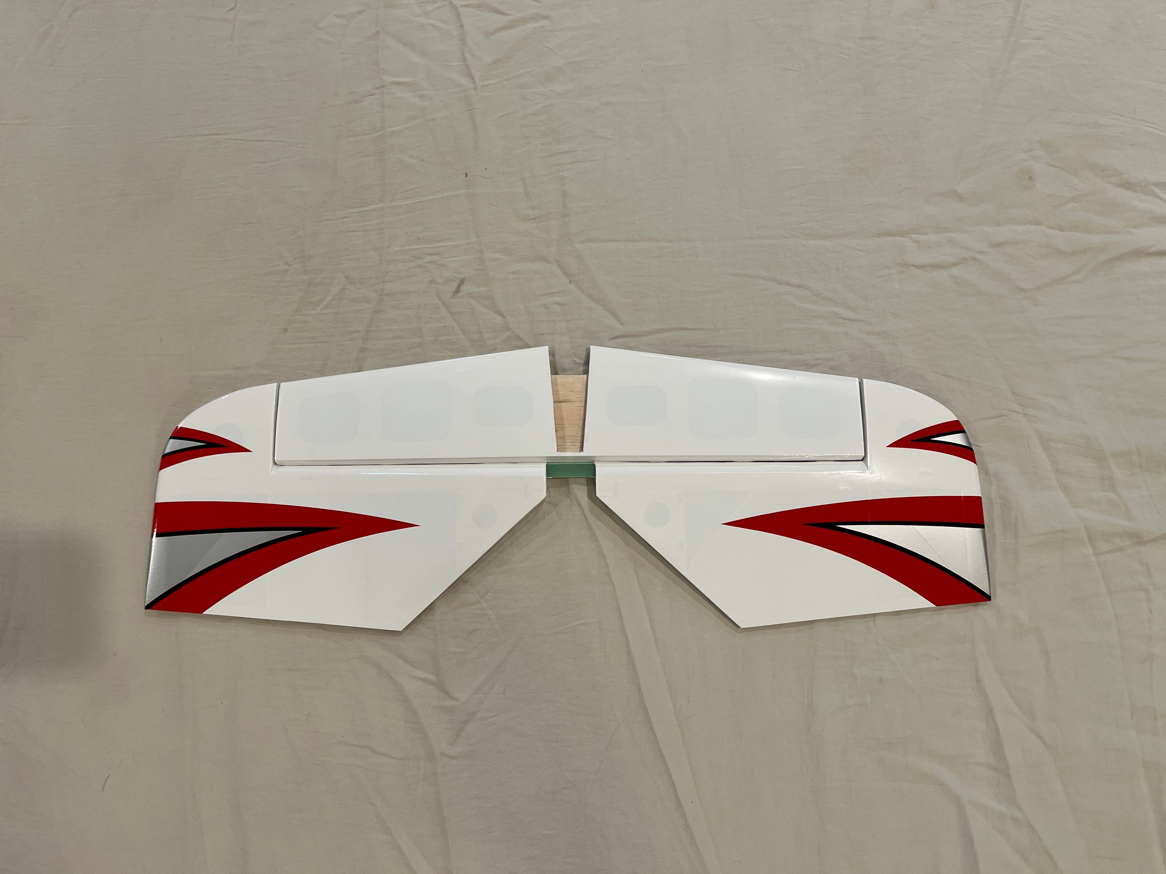 53" Peregrine - Stab/Elevator Set w/ control horns – Extreme Flight