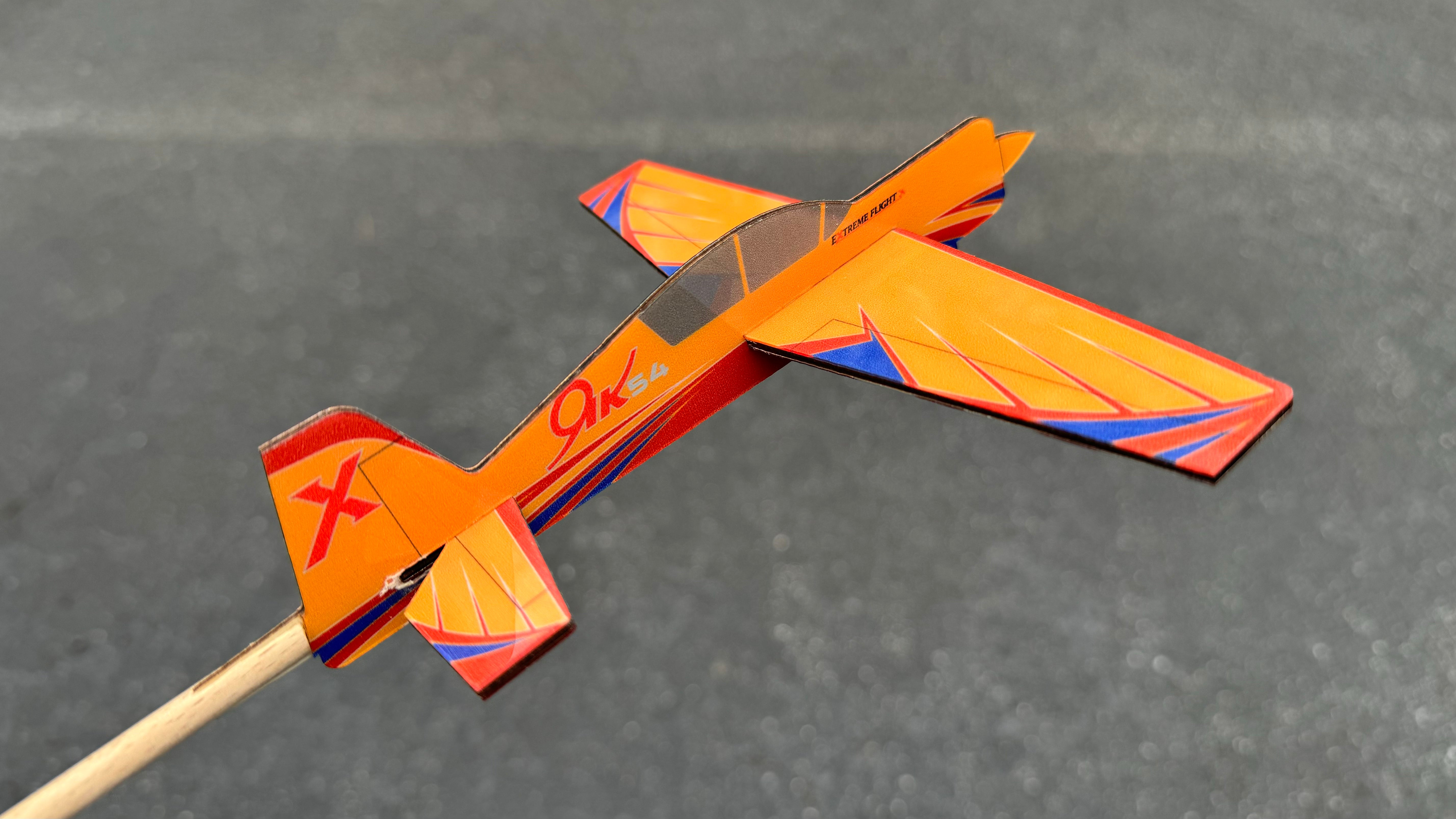 Extreme Flight Stick Plane - Yak Yellow