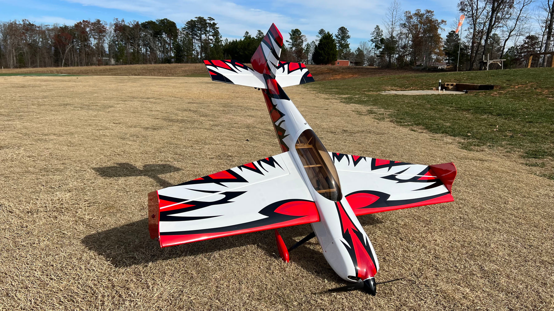EF - 48" Edge 540T V2 PLUS - Dark Red/White – Extreme Flight