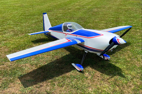 EF - 104" Extra 260 - Blue/White – Extreme Flight