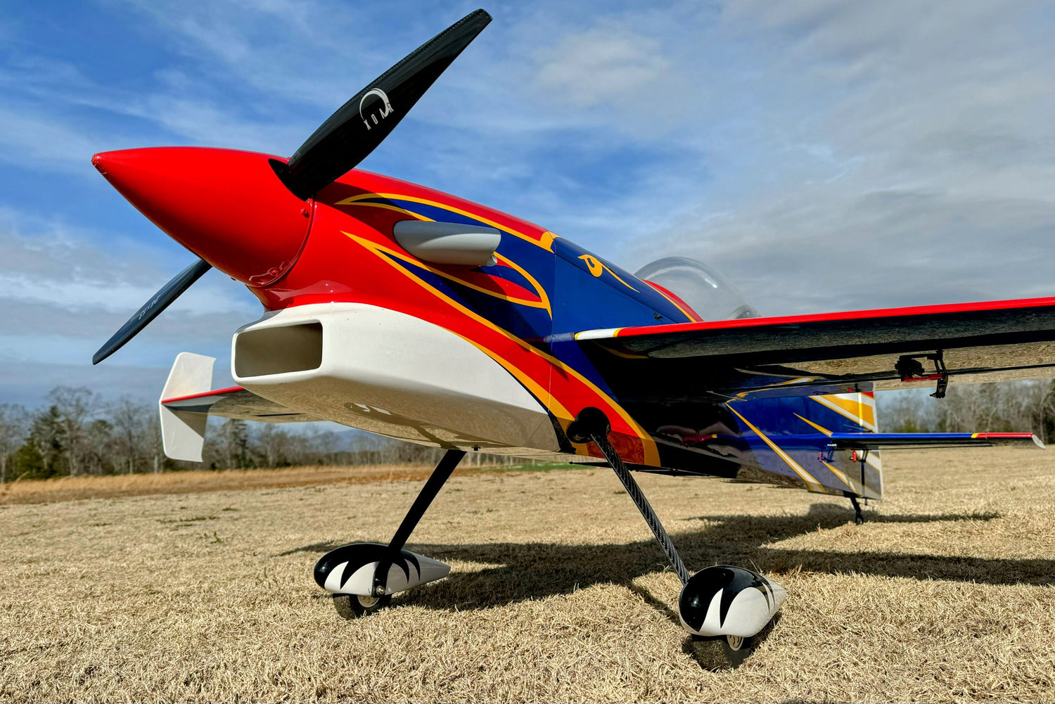 EF - 69" Turbo Raven V2 - Red/Blue - ARF – Extreme Flight