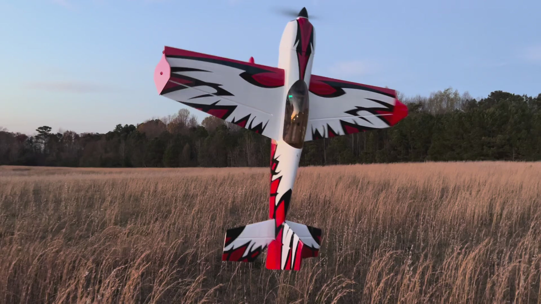 EF - 48" Edge 540T V2 PLUS - Dark Red/White – Extreme Flight