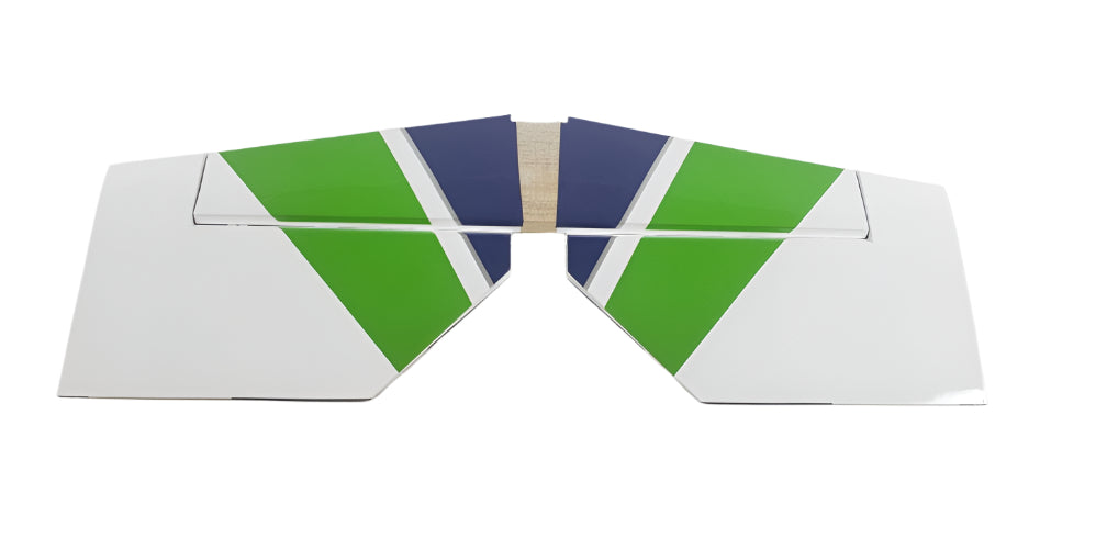 64" MXS V2 Stab/Elevator Set w/ control horns - Green – Extreme Flight