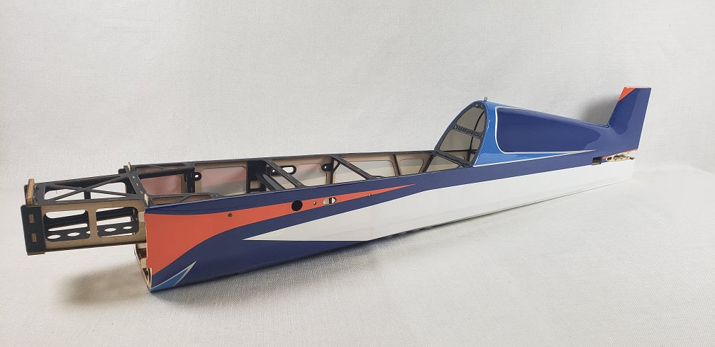 78" Extra 300-EXP V3 Fuselage- Orange/Blue – Extreme Flight