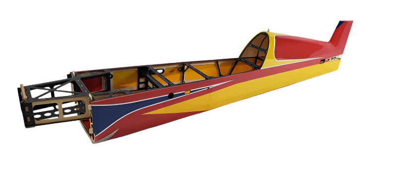 60" Extra 300-EXP V2 PLUS Fuselage- Yellow/Red – Extreme Flight
