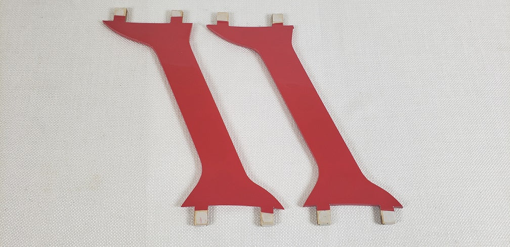 54" Muscle Bipe Wing Strut Set- Red – Extreme Flight