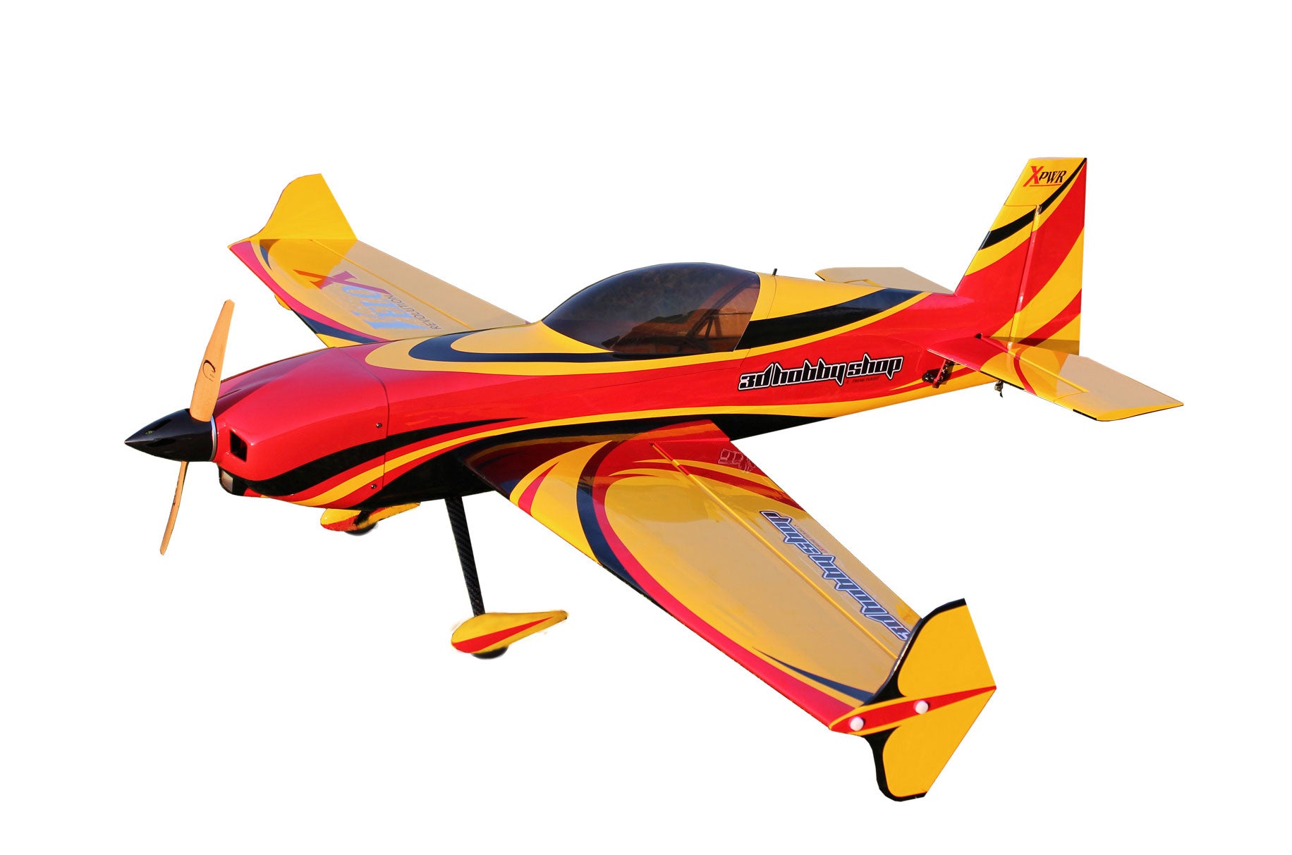 52" Velox Revolution - Red/Yellow Scheme – Extreme Flight