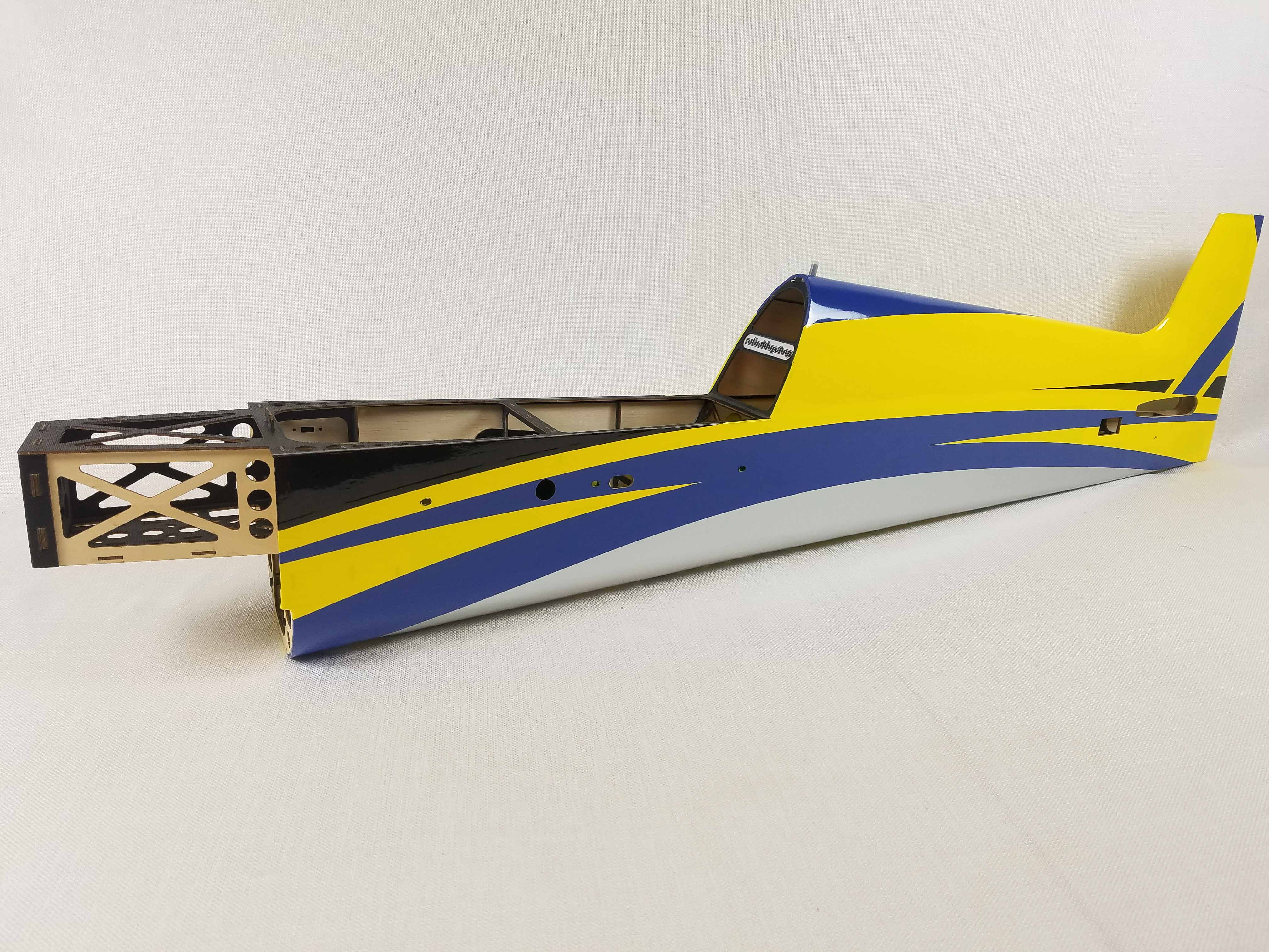 60" Slick 580 V2 Fuselage - Yellow/Blue – Extreme Flight