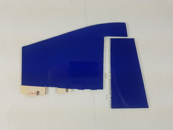 Outlaw Rudder- Blue – Extreme Flight