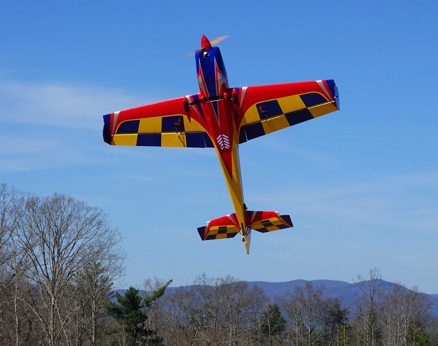 EF - 70" Extra 300 EXP V2 - Yellow/Red/Blue – Extreme Flight