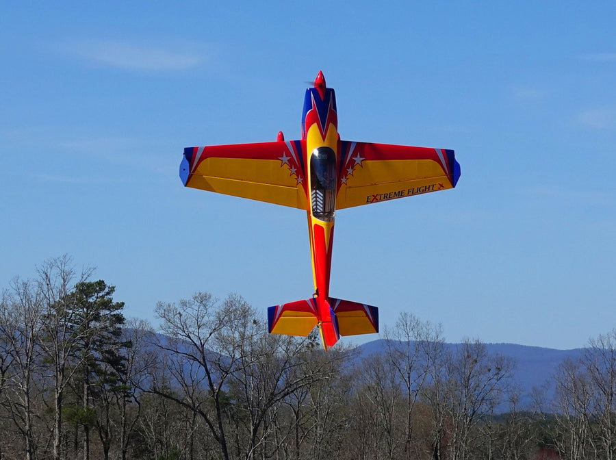 EF - 70" Extra 300 EXP V2 - Yellow/Red/Blue – Extreme Flight