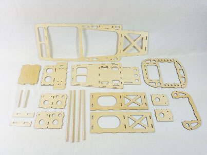 74" Laser-EXP V2 Motor Box Kit – Extreme Flight