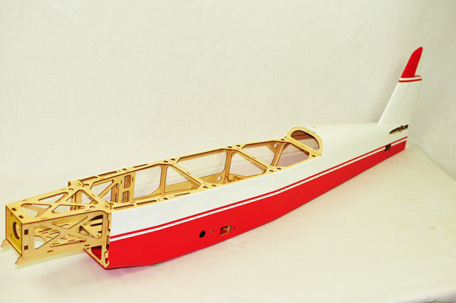 65" Turbo Duster-Fuselage Red/White – Extreme Flight