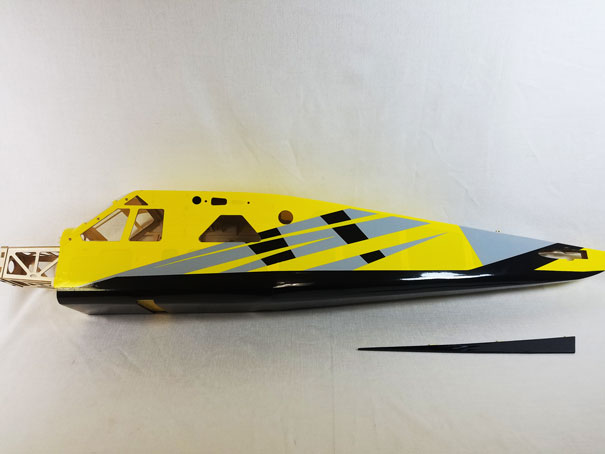 84" Turbo Bushmaster Fuselage - Yellow / Black Scheme – Extreme Flight