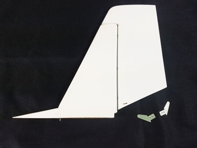 84" Bushmaster V1 Rudder/ Vertical Stab Assembly-White/Blue – Extreme ...