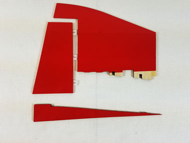 Outlaw Rudder- Red – Extreme Flight