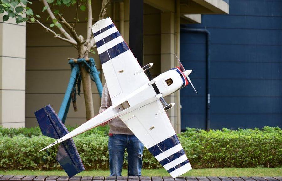 SW - 67" Laser 260 - WHITE/RED (C) - ARF – Extreme Flight